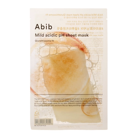 Abib - Mild Acidic Ph Sheet Mask Glutathiosome Fit - Moisturizing ...