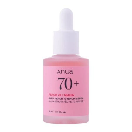 Anua - Peach 70% Niacinamide Serum - Brightening Serum with 70% Peach ...