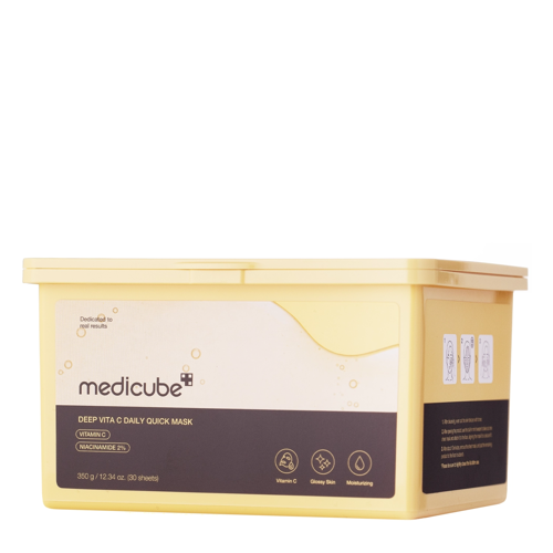 Medicube - Deep Vita C Daily Quick Mask - Brightening Face Mask Set in ...